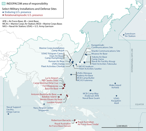 U.S. Defense Infrastructure in the Indo-Pacific: Background and Issues ...