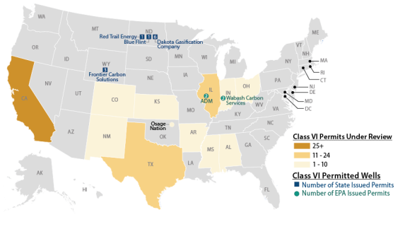 Class VI Carbon Sequestration Wells: Permitting and State Program ...